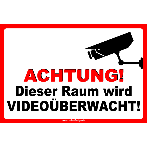 Schilder Verbotsschilder Schild Videoüberwachung - Allerlei Drucksachen ... Schilder Verbotsschilder Schild Videoüberwachung - Allerlei Drucksachen ...