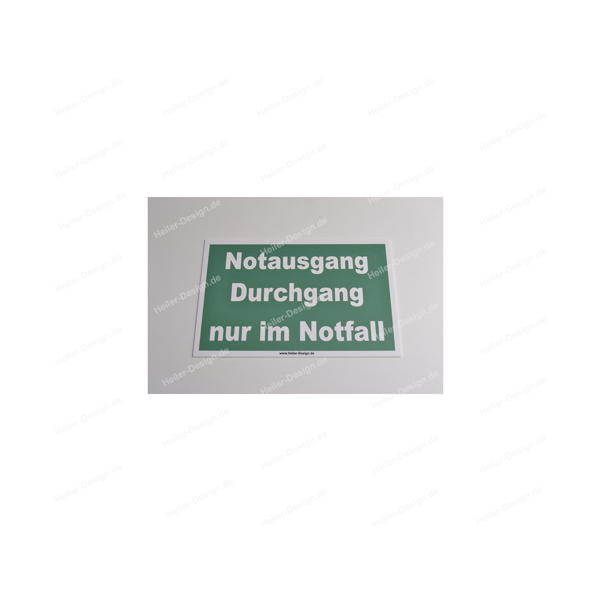 Notausgang Durchgang nur im Notfall - 2 - Allerlei Drucksachen, 3,99